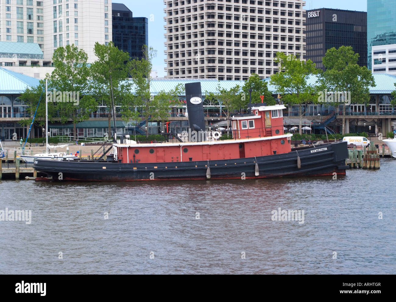 The Retired Tugboat Huntington Built in 1933 at the Tug Bot Museum at ...