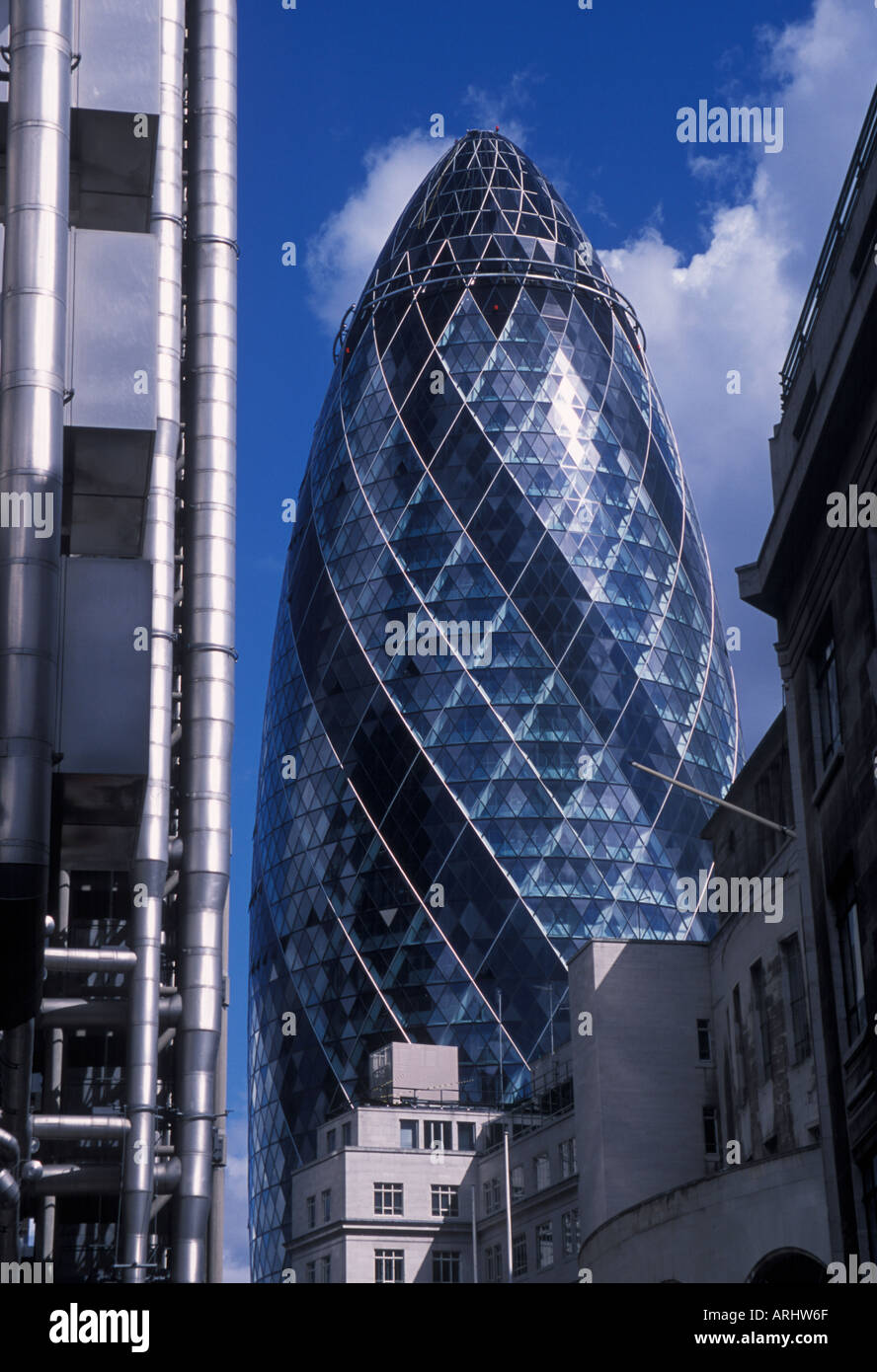 Swiss building known gherkin architect hi-res stock photography and ...