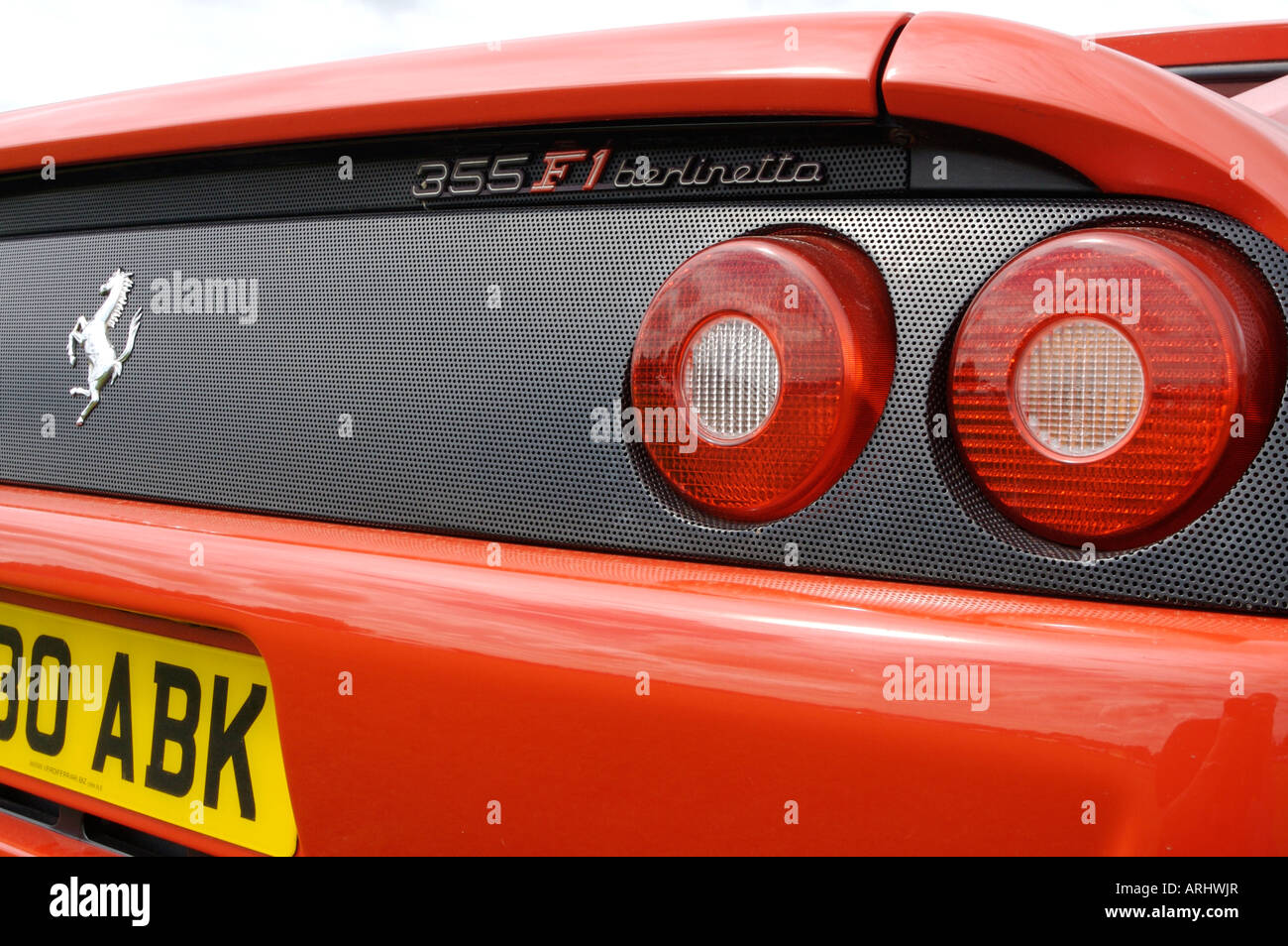 Ferrari rear hi-res stock photography and images - Alamy