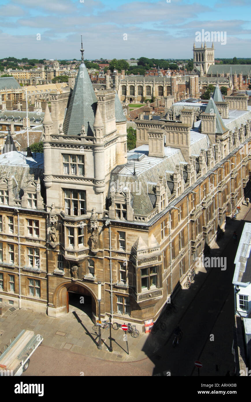 Cambridge skyline, uk hi-res stock photography and images - Alamy