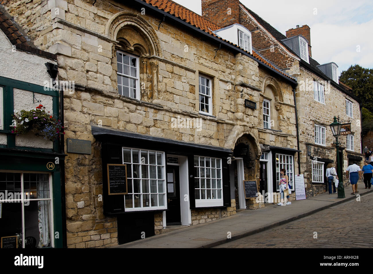 Jews House in Lincoln Stock Photo - Alamy
