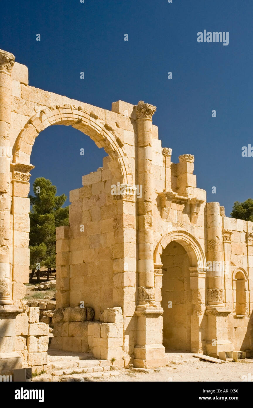 The South Gate, Jerash, The Ancient Gerasa, Hashemite Kingdom of Jordan ...