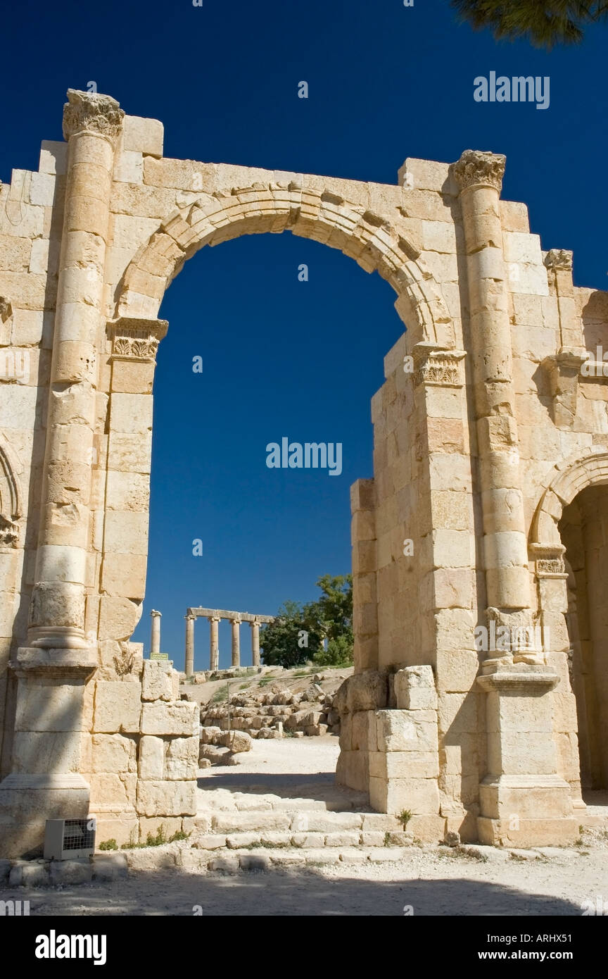 The South Gate, Jerash, The Ancient Gerasa, Hashemite Kingdom of Jordan ...