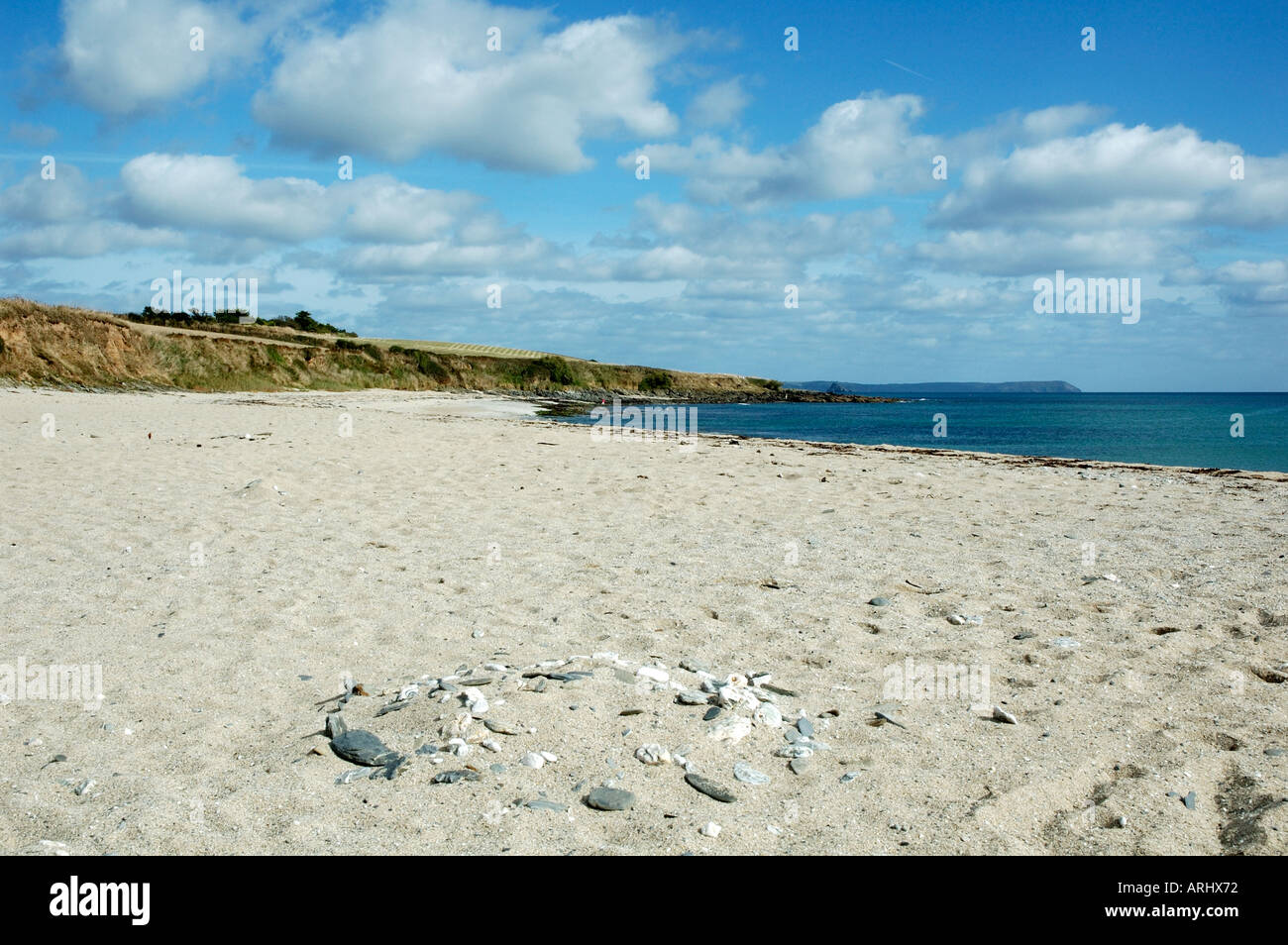 Towan Beach South Cornish coast Stock Photo - Alamy