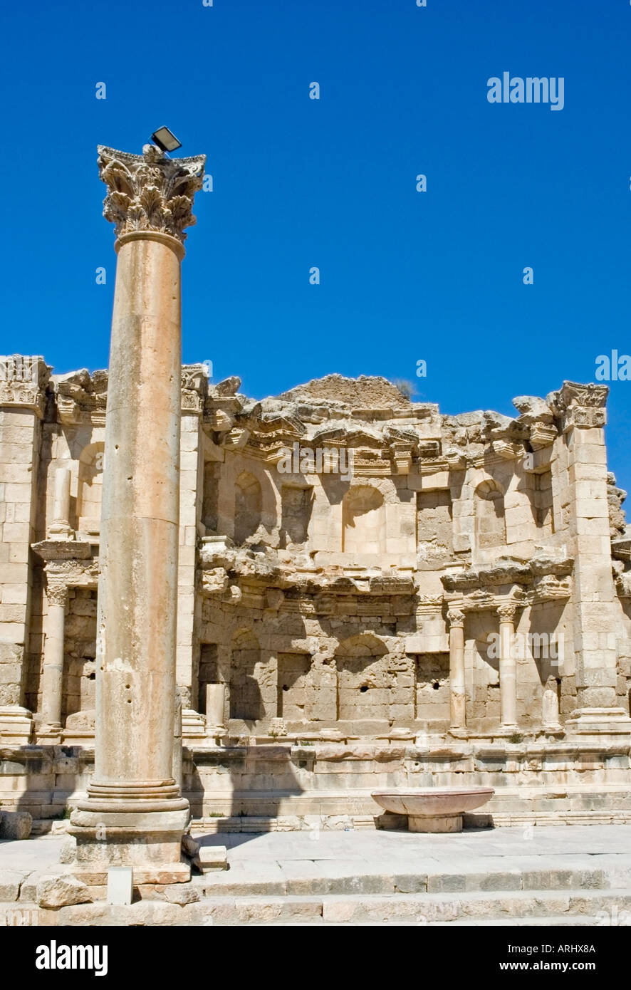 Nymphaeum, Jerash, The Ancient Gerasa, Hashemite Kingdom of Jordan, The ...