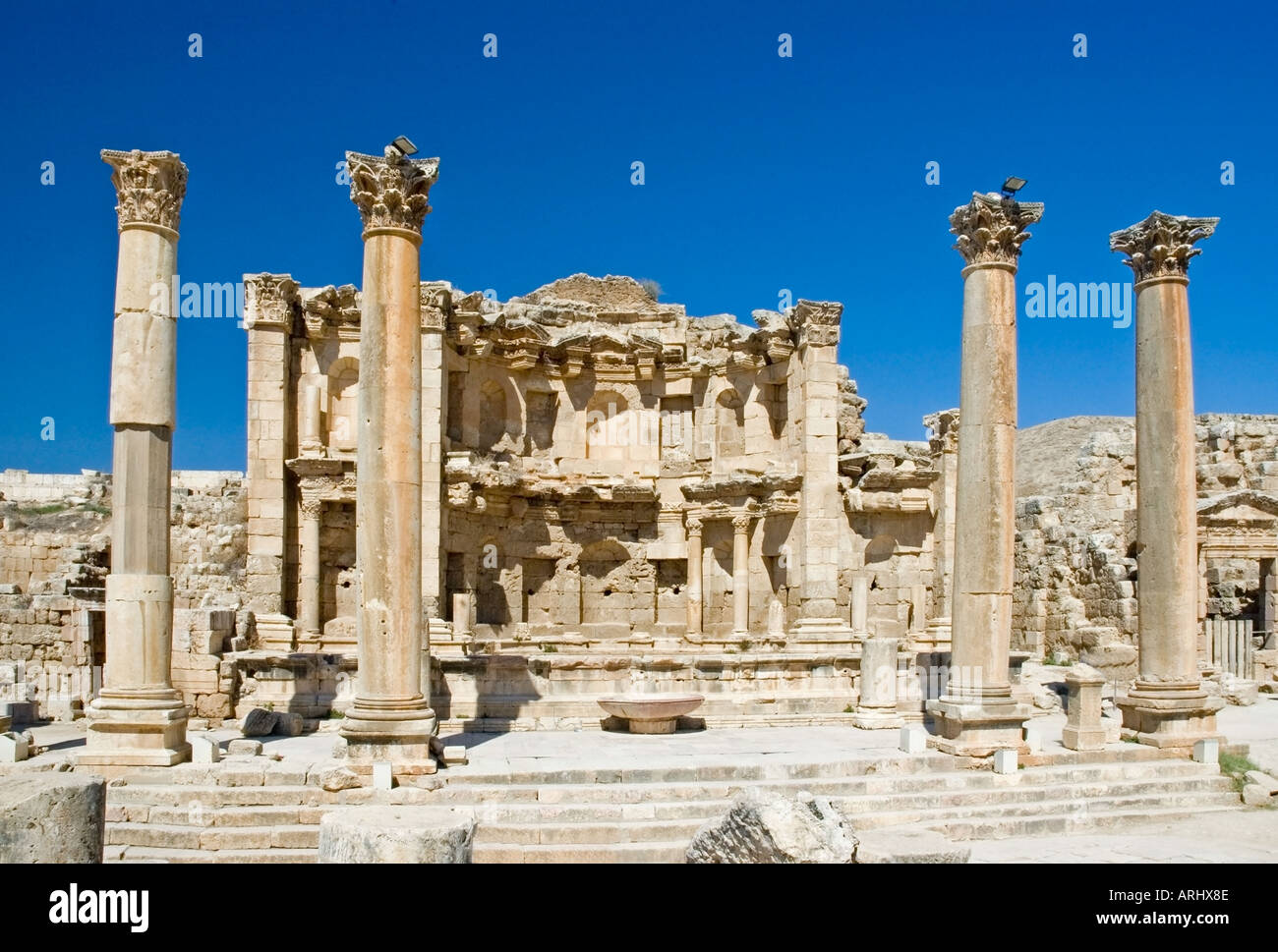 Nymphaeum, Jerash, The Ancient Gerasa, Hashemite Kingdom of Jordan, The ...