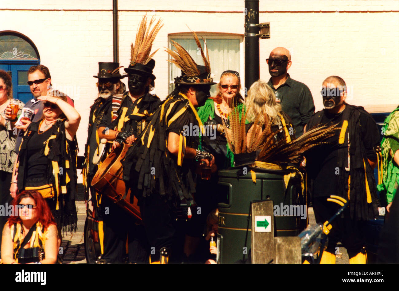 Pagan Morris Dancers Stock Photo - Alamy