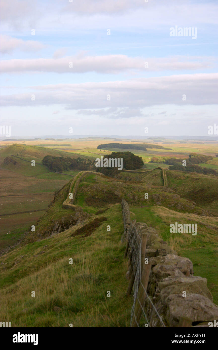 Hadrians Wall Defence Of Britain High Resolution Stock Photography and ...