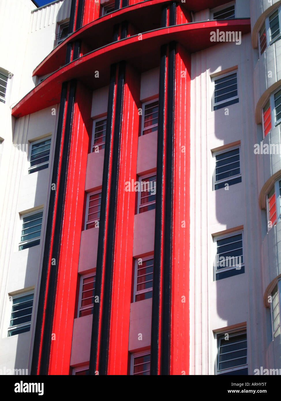 Art Deco tower block Stock Photo - Alamy
