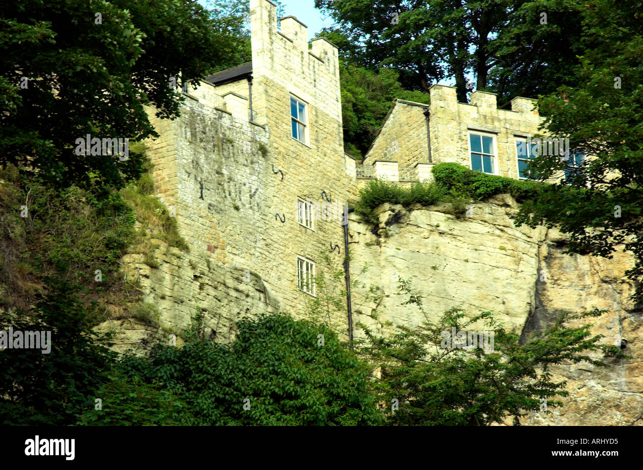 House in the Rock and rock formation Stock Photo - Alamy