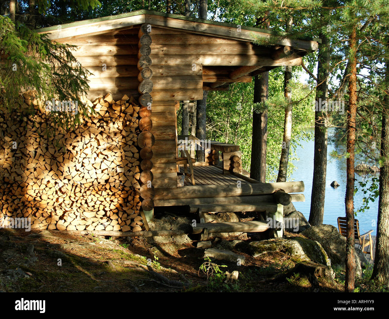Finnland sommer sauna hi-res stock photography and images - Alamy