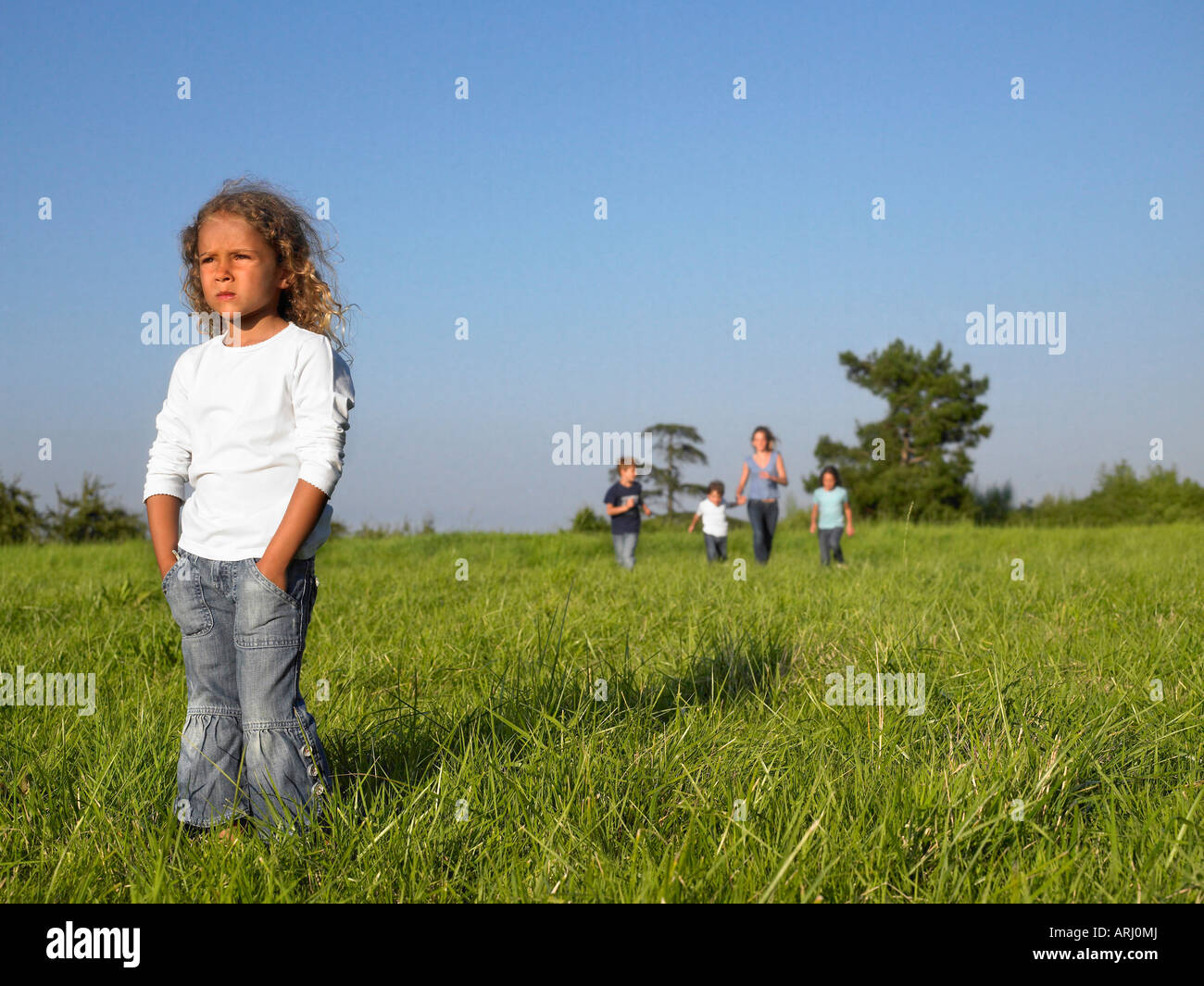 Children in a running race hi-res stock photography and images - Alamy