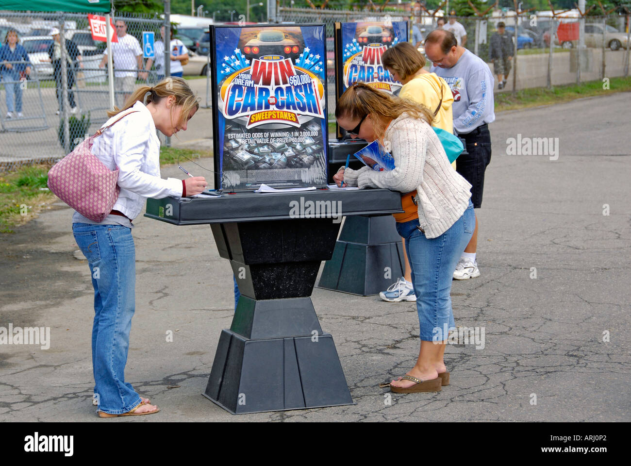 Sweepstakes car hi-res stock photography and images - Alamy