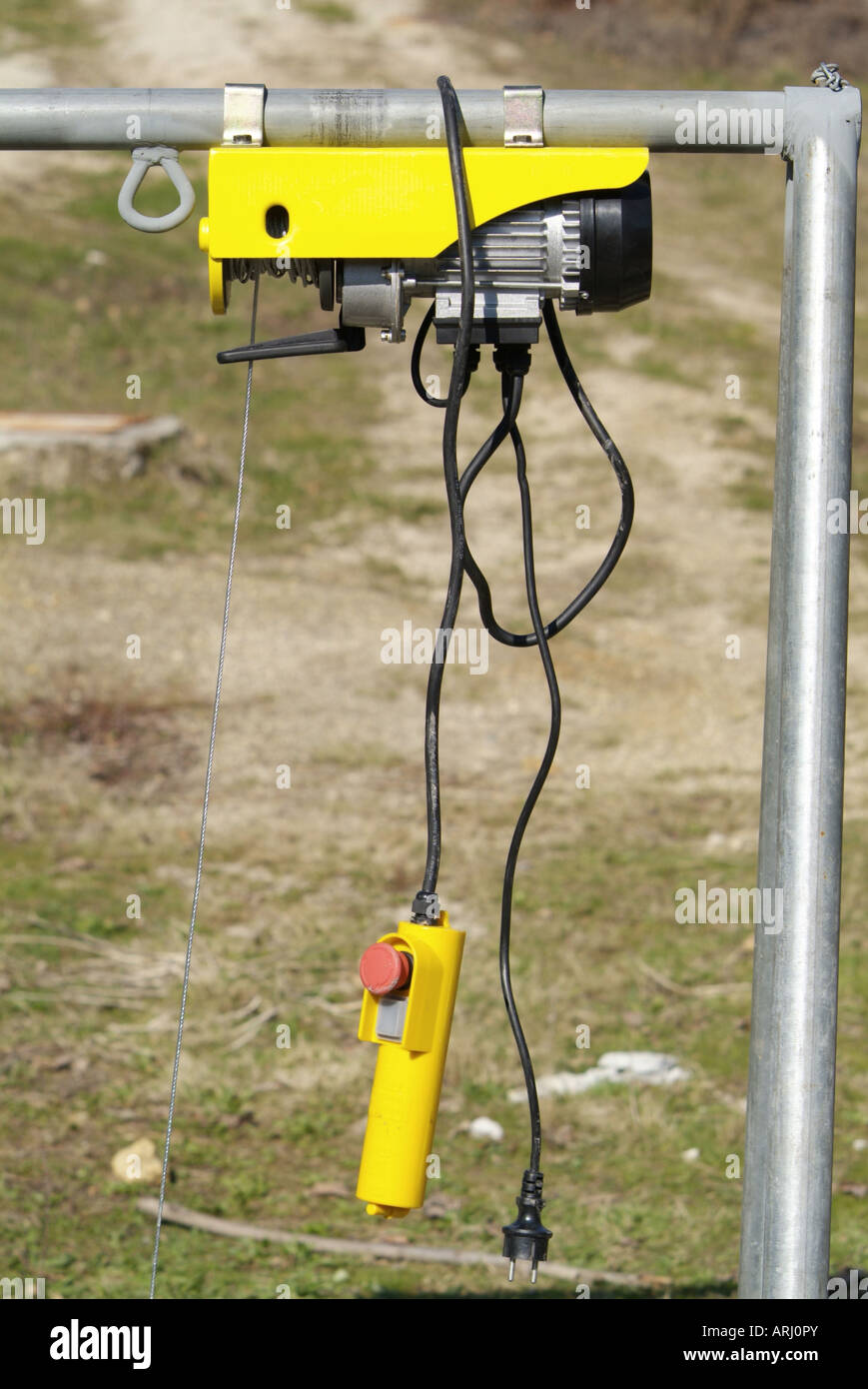 detail of lifting unit Stock Photo - Alamy