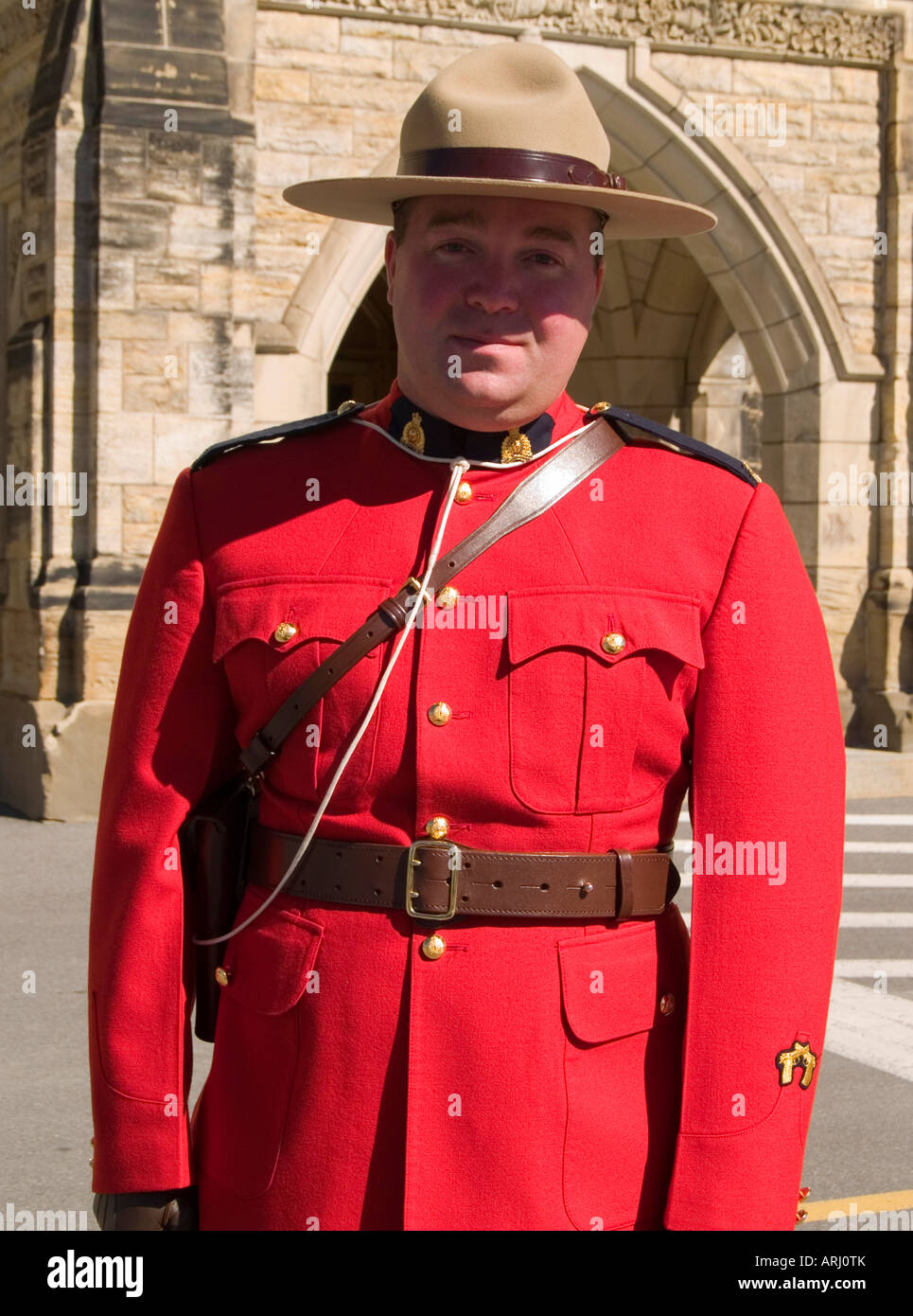 Canadian mountie hat hi-res stock photography and images - Alamy