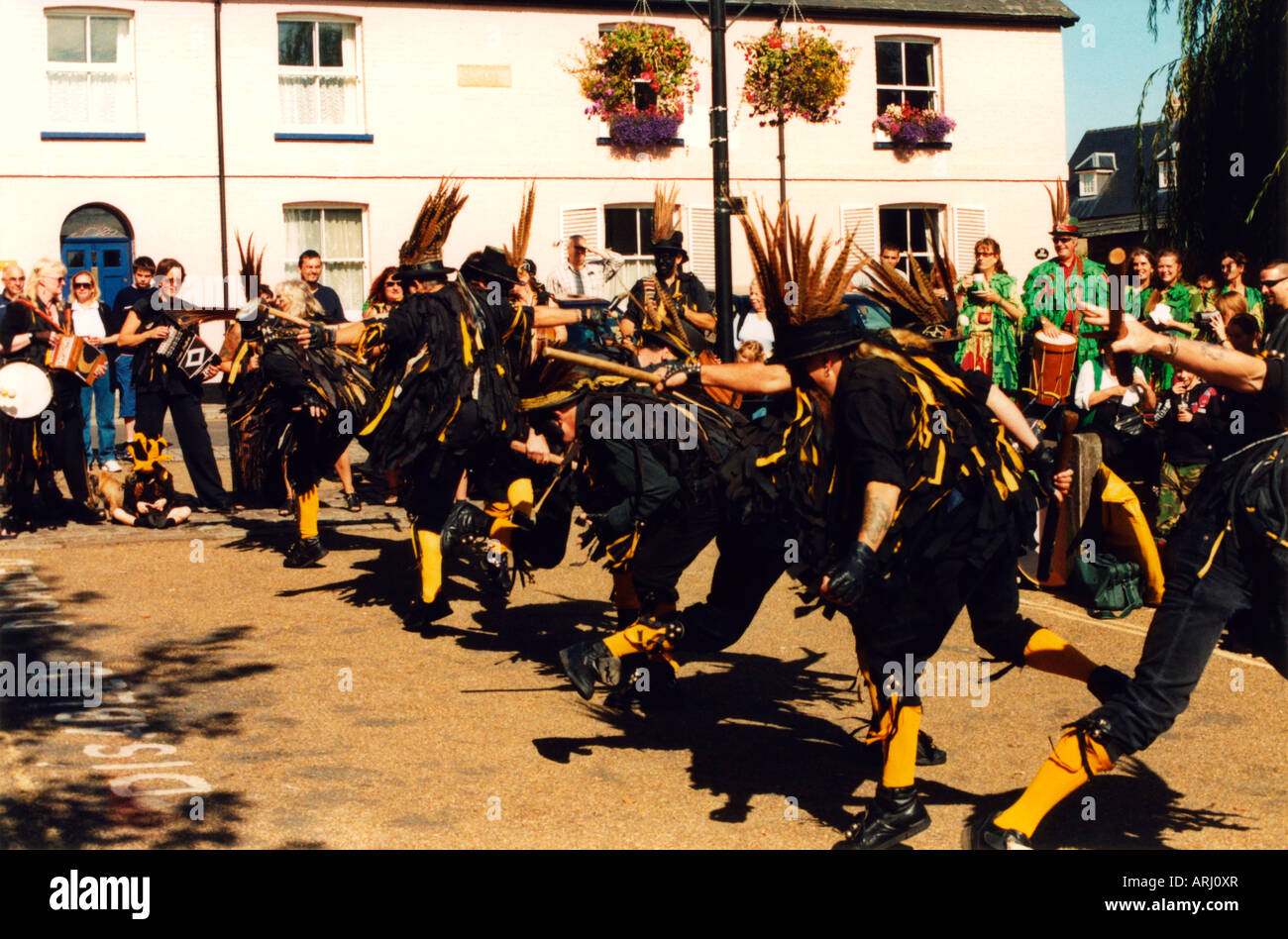 Pagan Morris Dancers Stock Photo - Alamy
