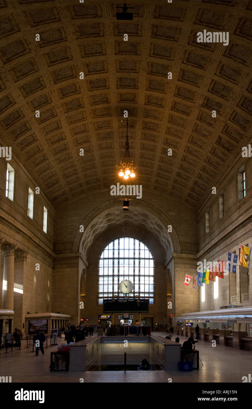 Union Station Railway Terminus - Toronto - Canada Stock Photo - Alamy
