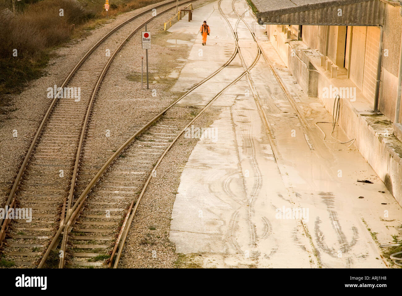 China clay railway hi-res stock photography and images - Alamy
