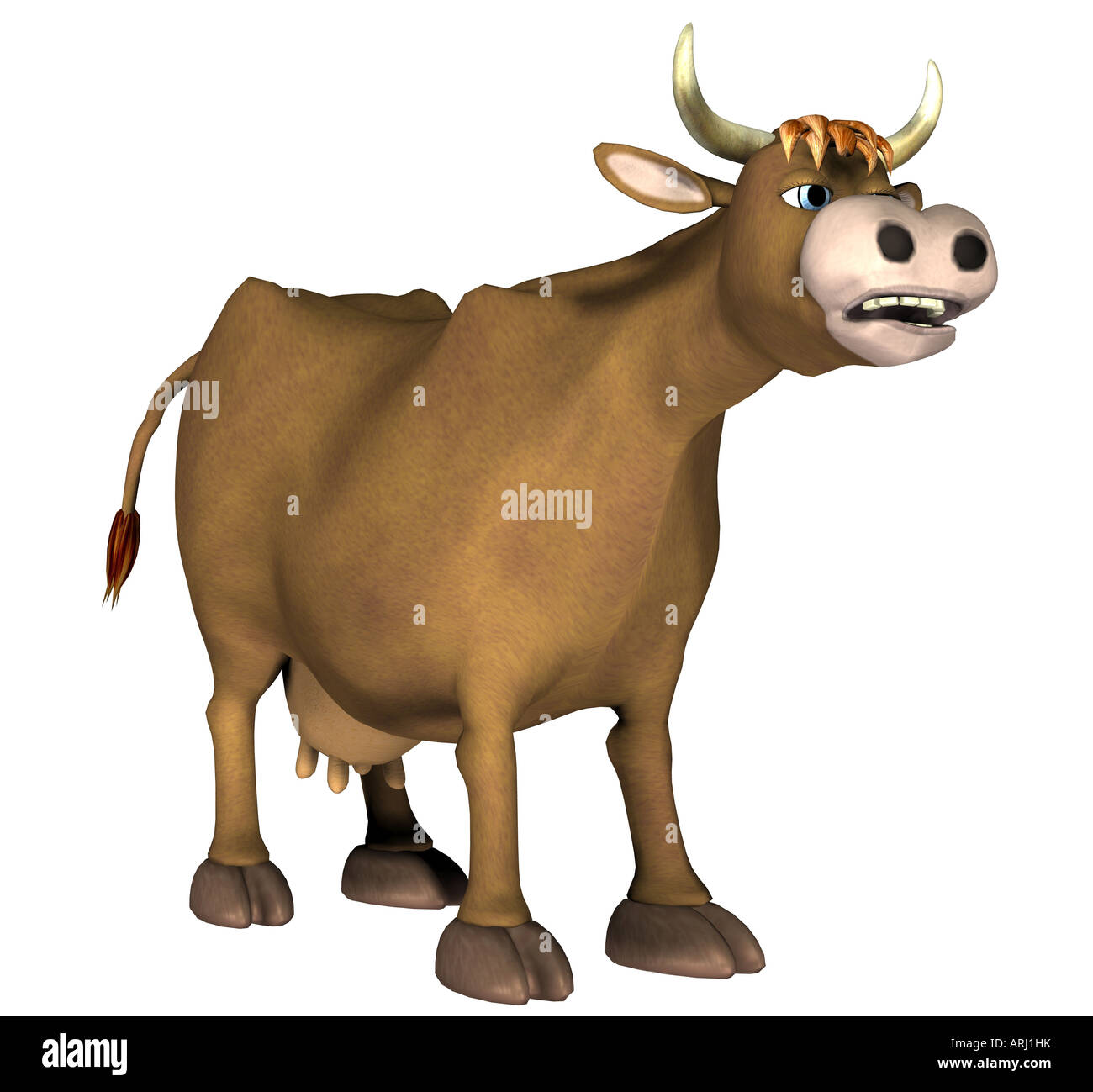 Cow cartoons hi-res stock photography and images - Alamy