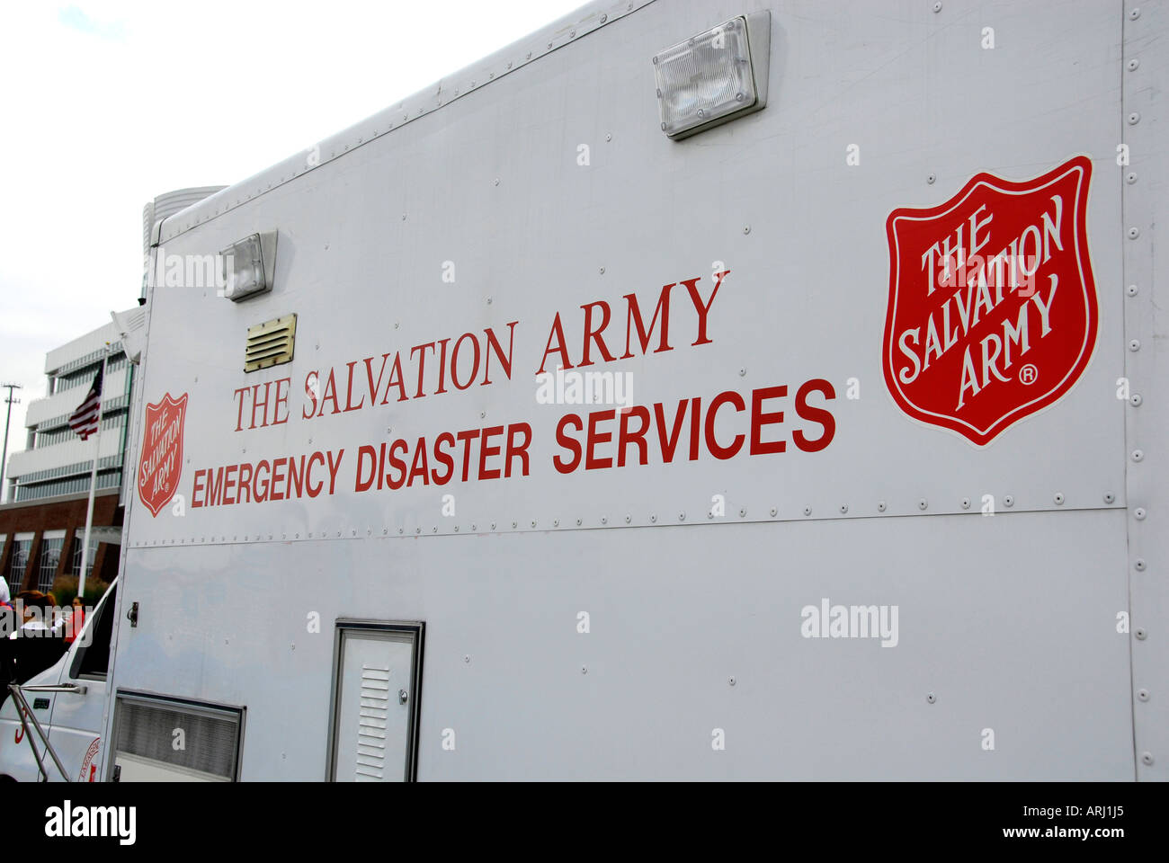 A Salvation Army Emergency Disaster Service vehicle Stock Photo - Alamy A Salvation Army Emergency Disaster Service vehicle Stock Photo - Alamy