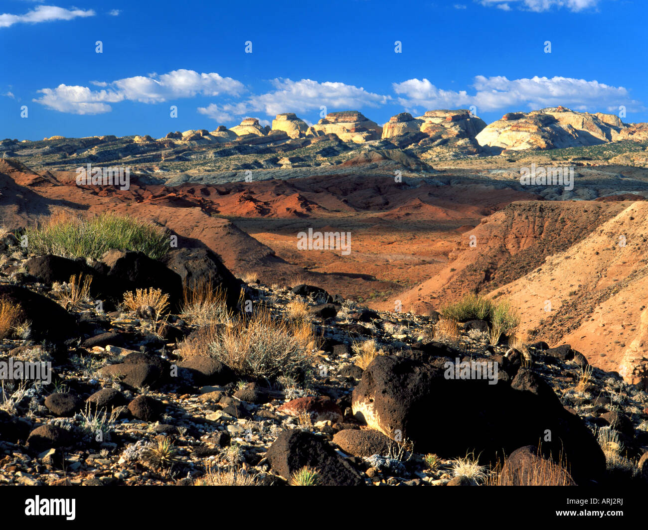 Landscape of Notom Desert in southern Utah Utah Stock Photo - Alamy