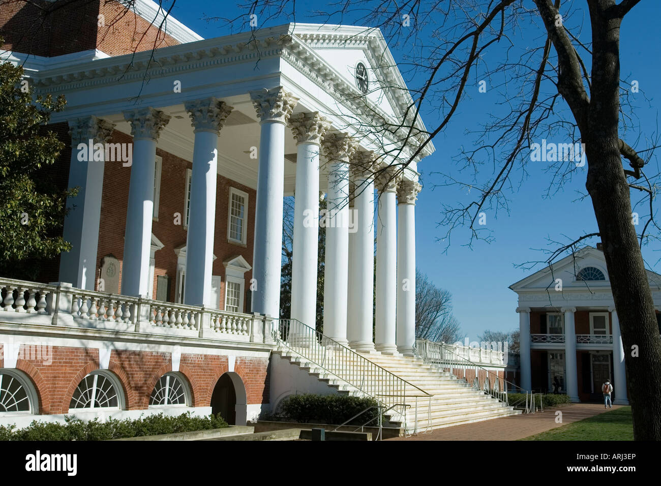The Rotunda on The Lawn designed by Thomas Jefferson University of ...