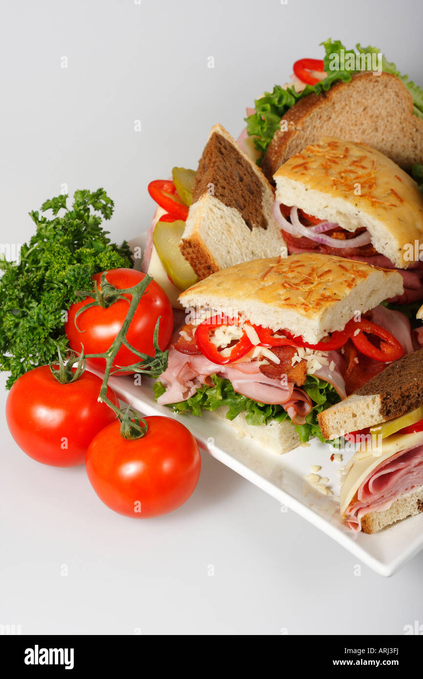 Sandwich platter hi-res stock photography and images - Alamy