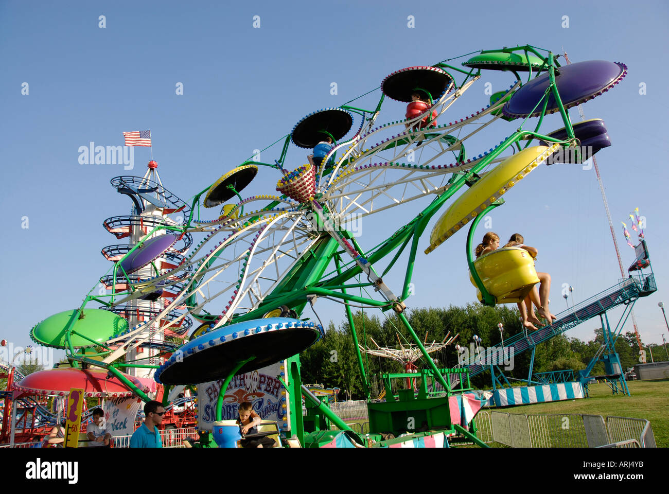 Small town carnival hi-res stock photography and images - Alamy