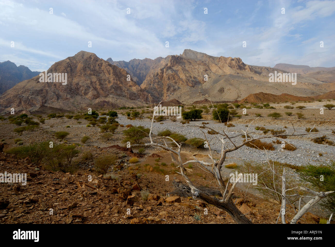 Hajar Mountains, Oman Stock Photo - Alamy