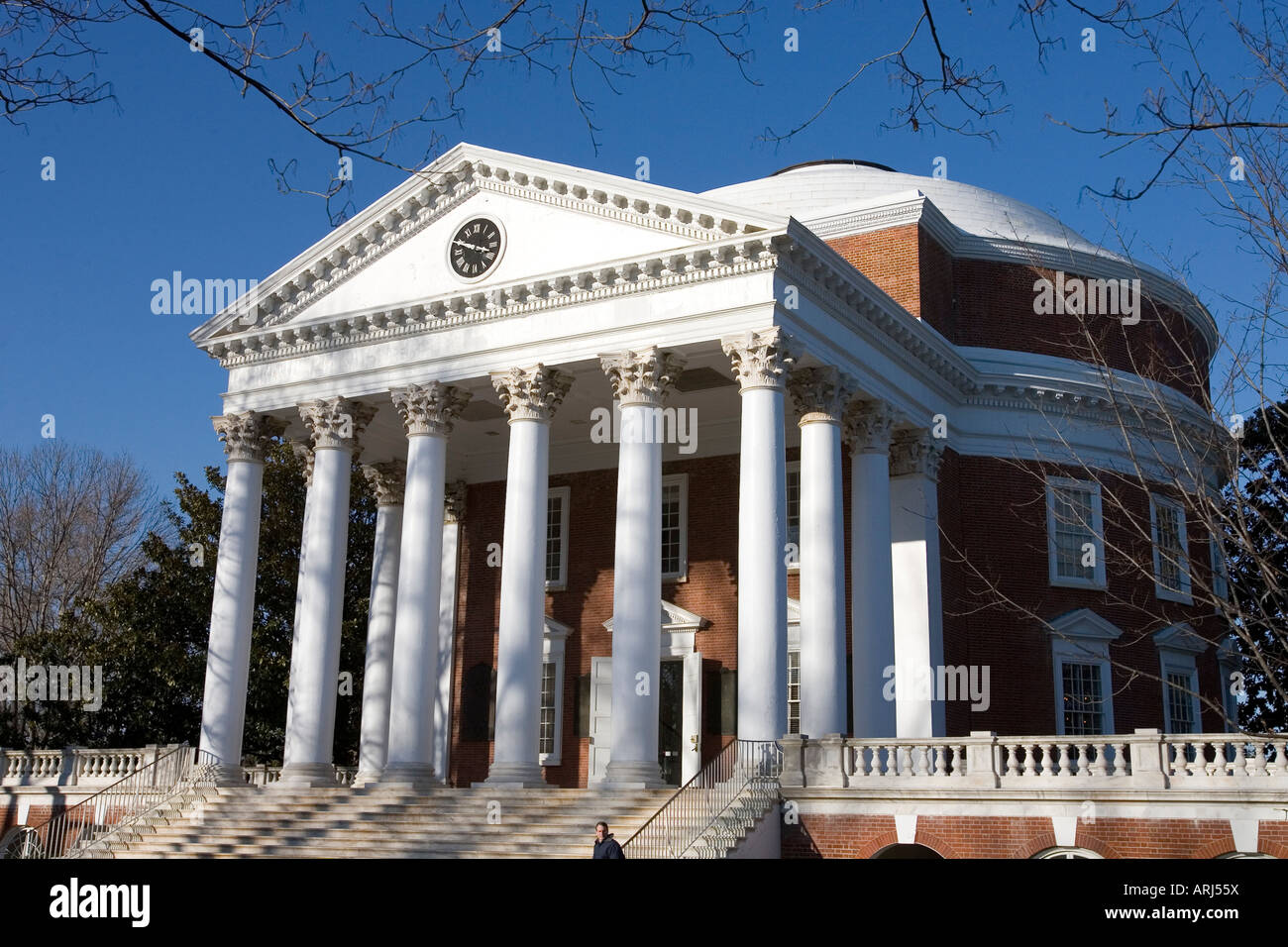 Thomas Jefferson s Rotunda on the Lawn at the University of Virginia in ...