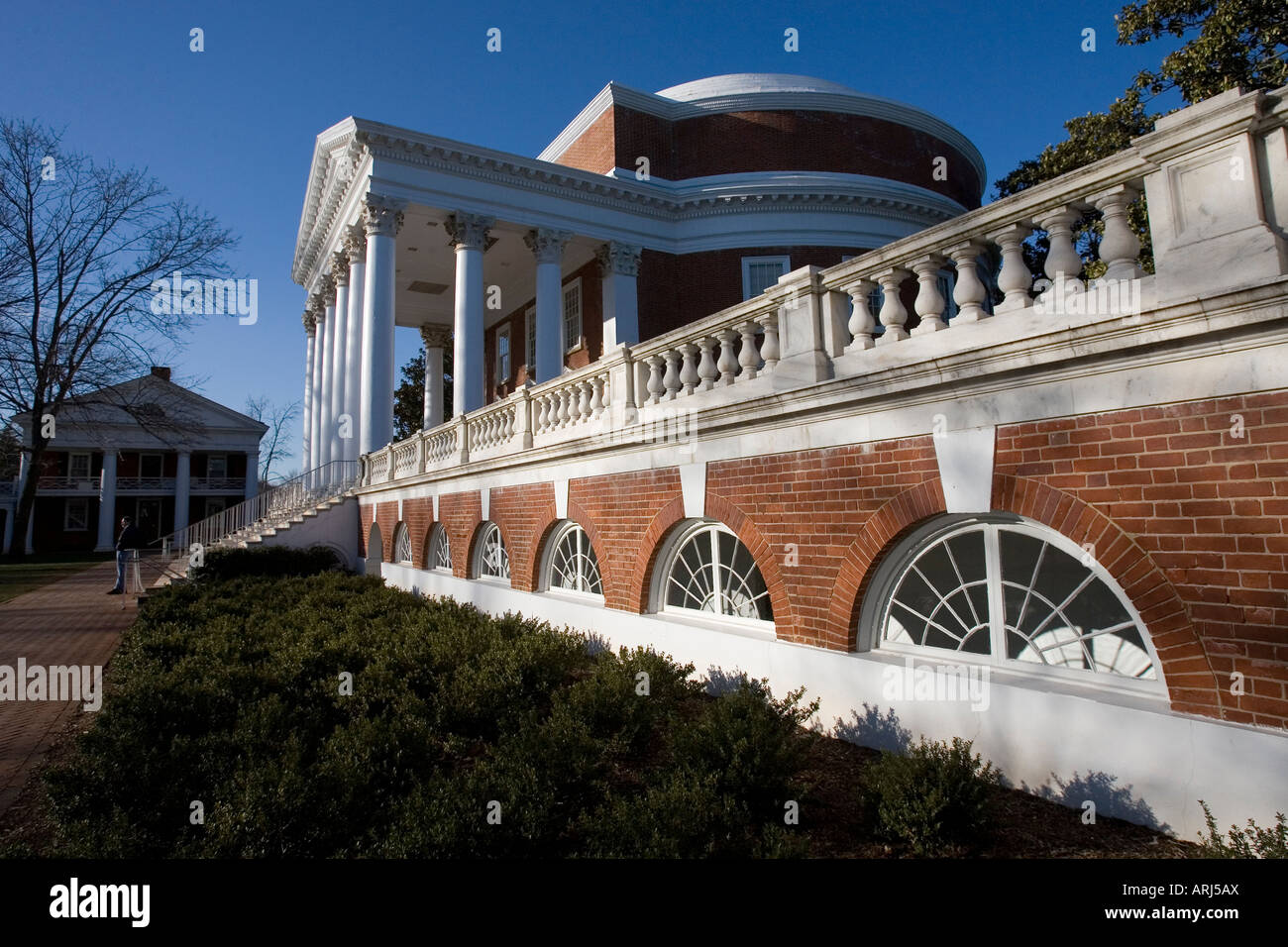 Thomas Jefferson's Rotunda on the Lawn at the University of Virginia in ...