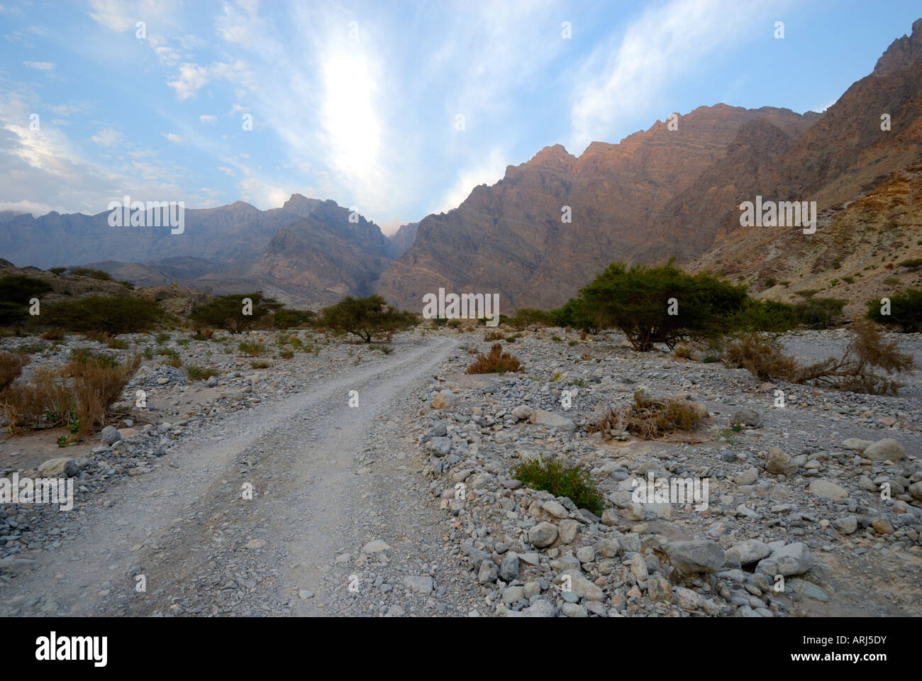 Hajar Mountains, Oman Stock Photo - Alamy