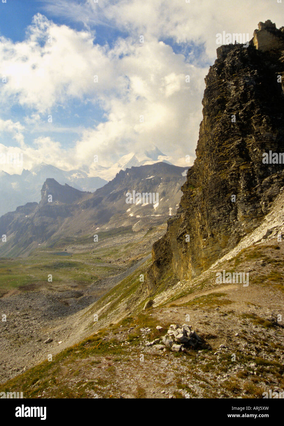 French Swiss Alps Stock Photo - Alamy