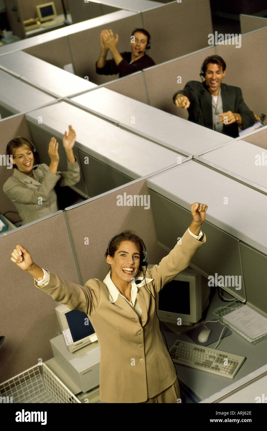 Joyous applause hi-res stock photography and images - Alamy