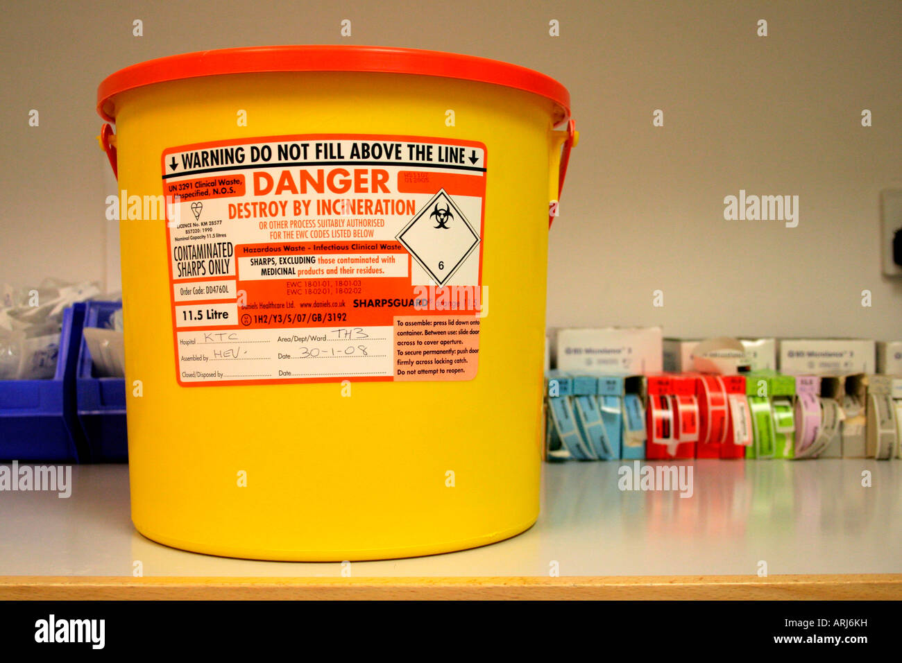 Safety sharps hi-res stock photography and images - Alamy
