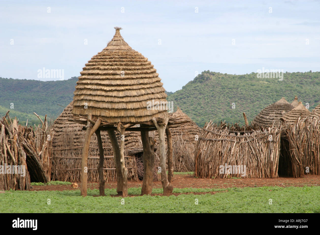 garner at Toposa village, Sudan Stock Photo - Alamy