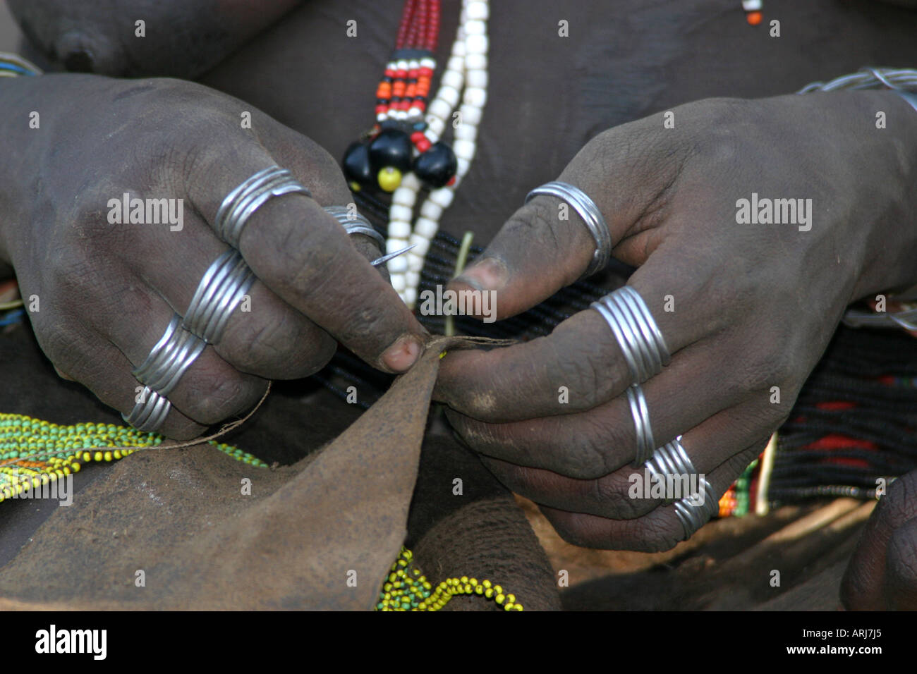 African Woman Working Leather High Resolution Stock Photography and ...