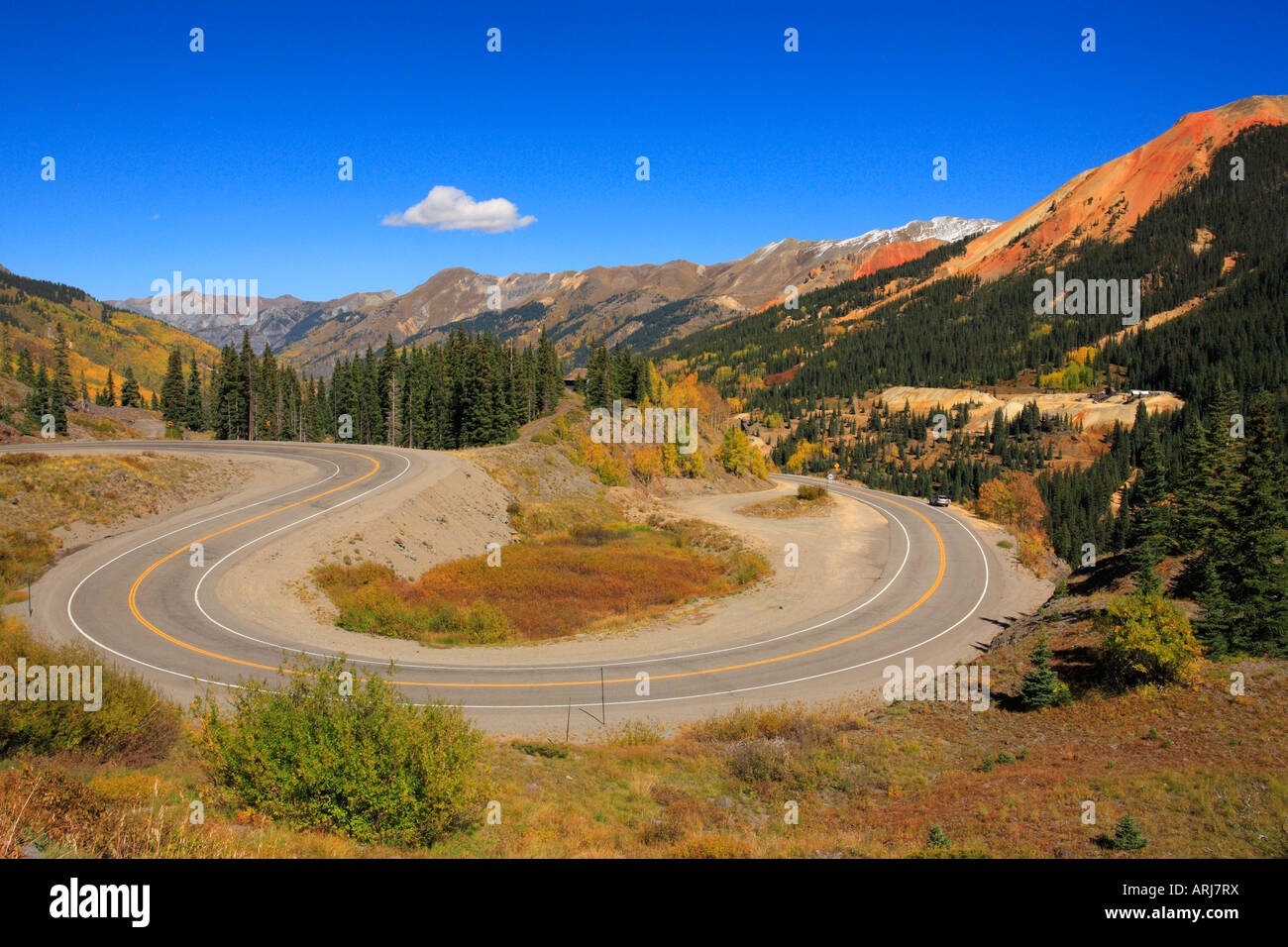 Million Dollar Highway, Ouray, Colorado, USA Stock Photo - Alamy
