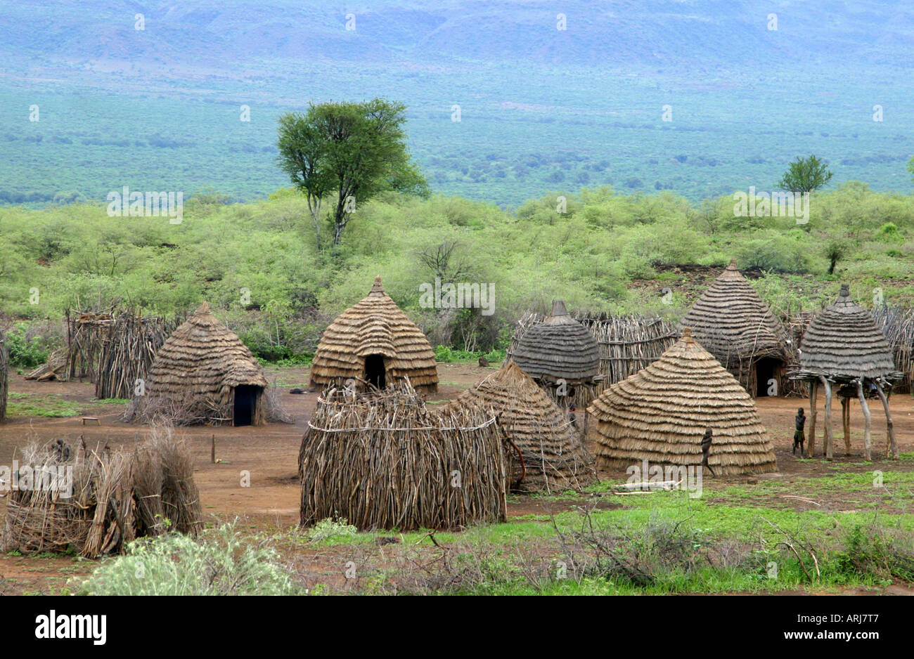 Toposa village, Sudan Stock Photo - Alamy