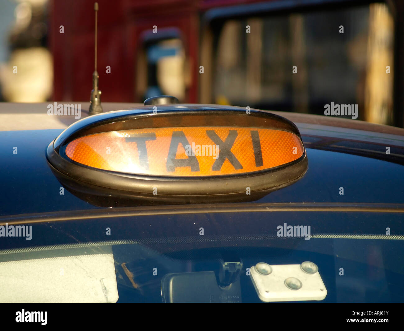 London taxi cab sign London England UK GB EU Europe Stock Photo - Alamy