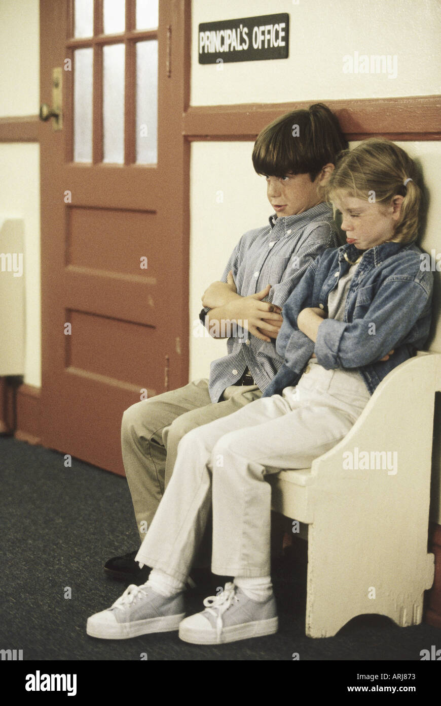 Elementary school children principal hi-res stock photography and ...