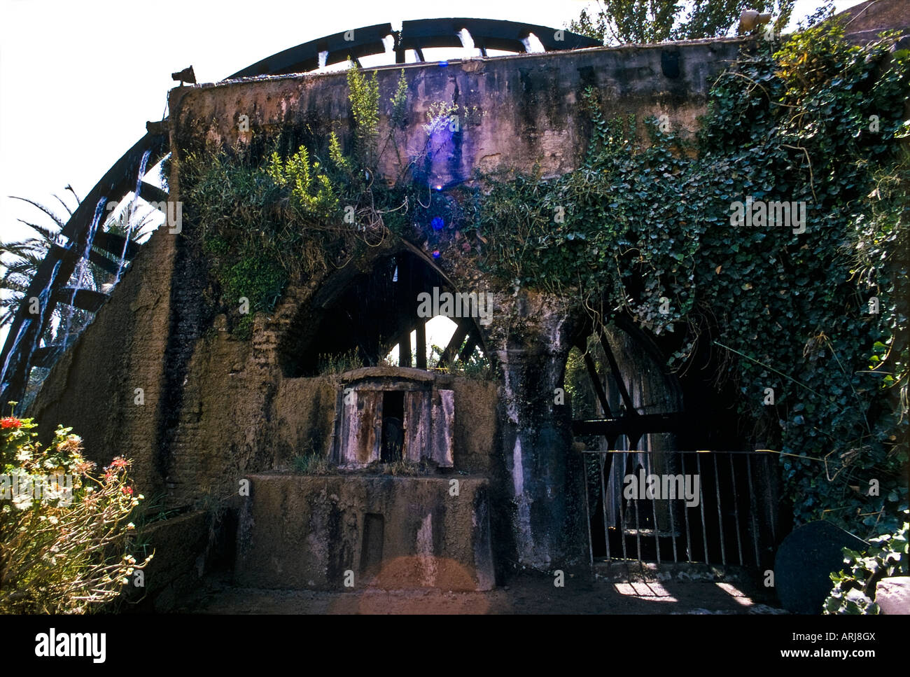 Ancient roman water wheel hi-res stock photography and images - Alamy