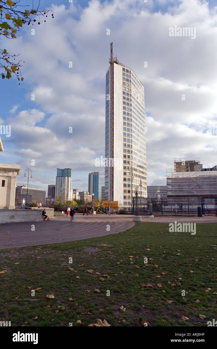 Alpha Tower Centennial Square Hall of Memory Stock Photo - Alamy
