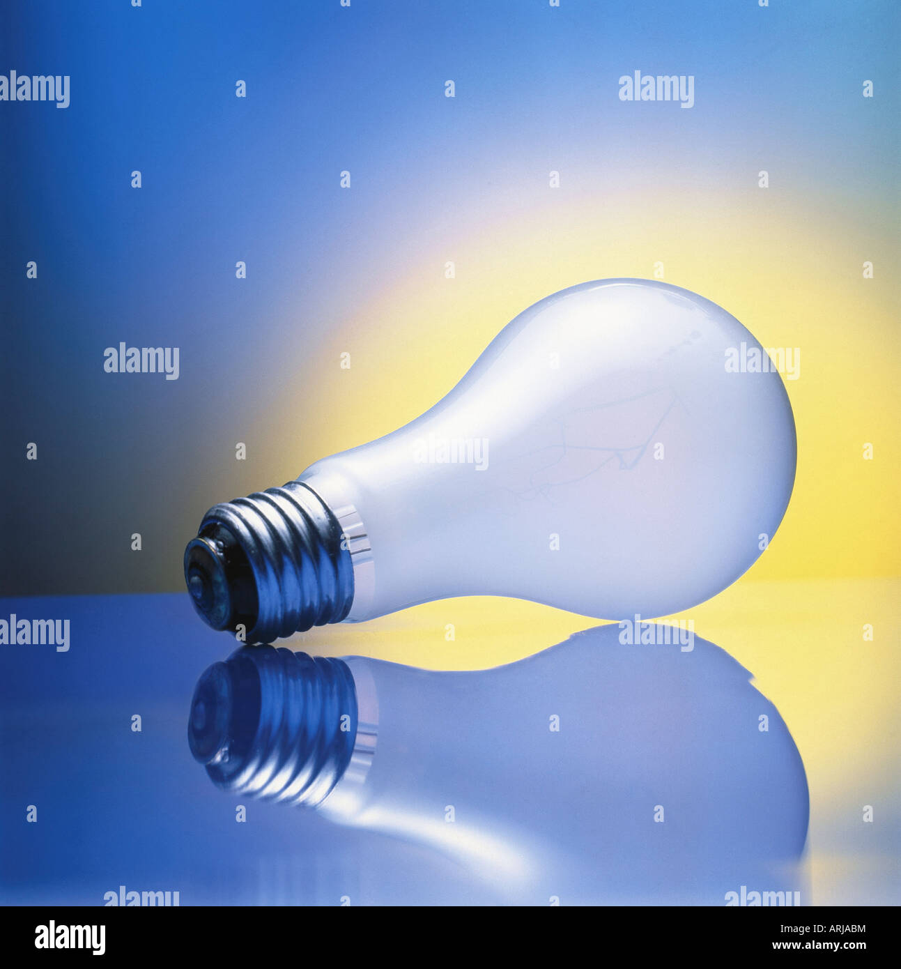 White light bulb Stock Photo - Alamy