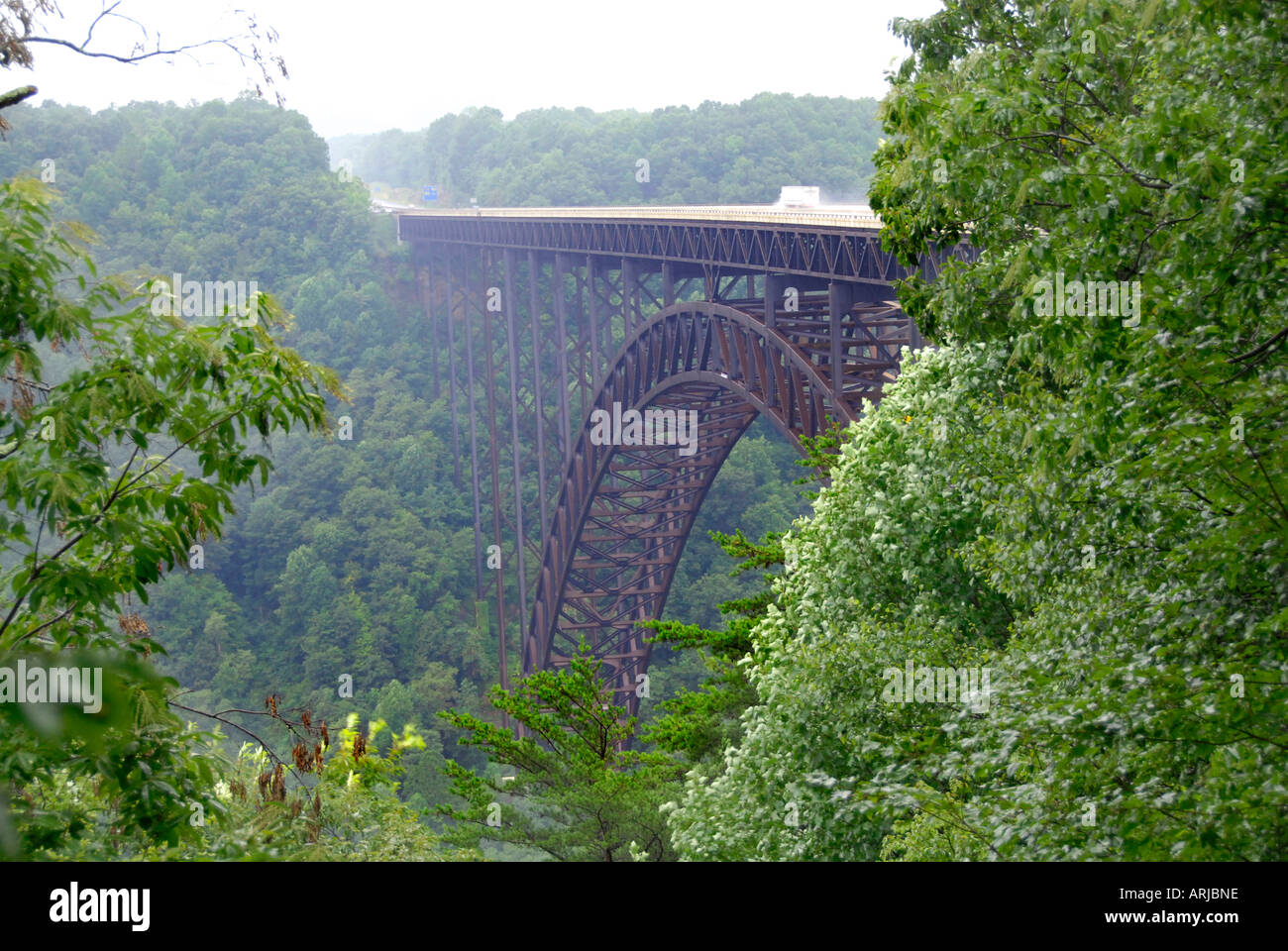 New River Gorge Bridge at New River Gorge National Park West Virginia ...