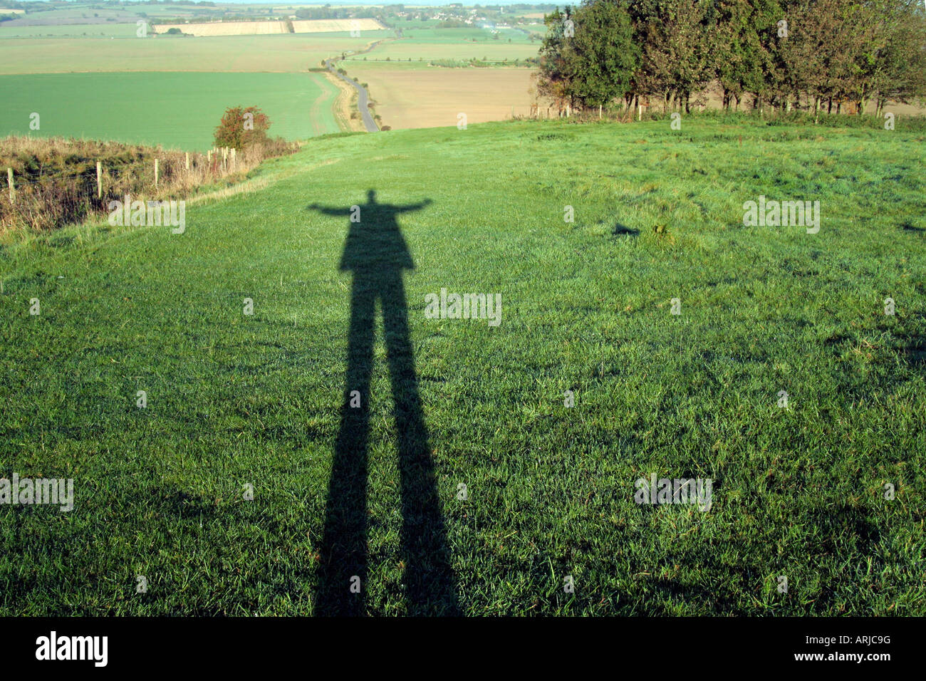 Man casting shadow hi-res stock photography and images - Alamy
