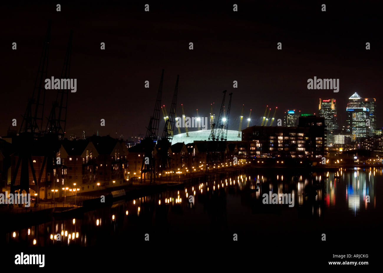 Royal Victoria Dock - Docklands - London Stock Photo - Alamy