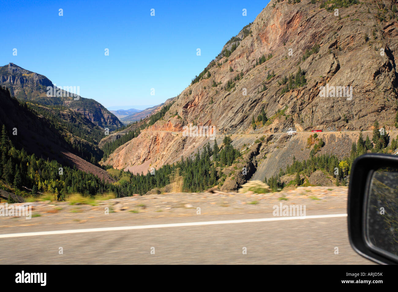 Million Dollar Highway, Ouray, Colorado, USA Stock Photo - Alamy