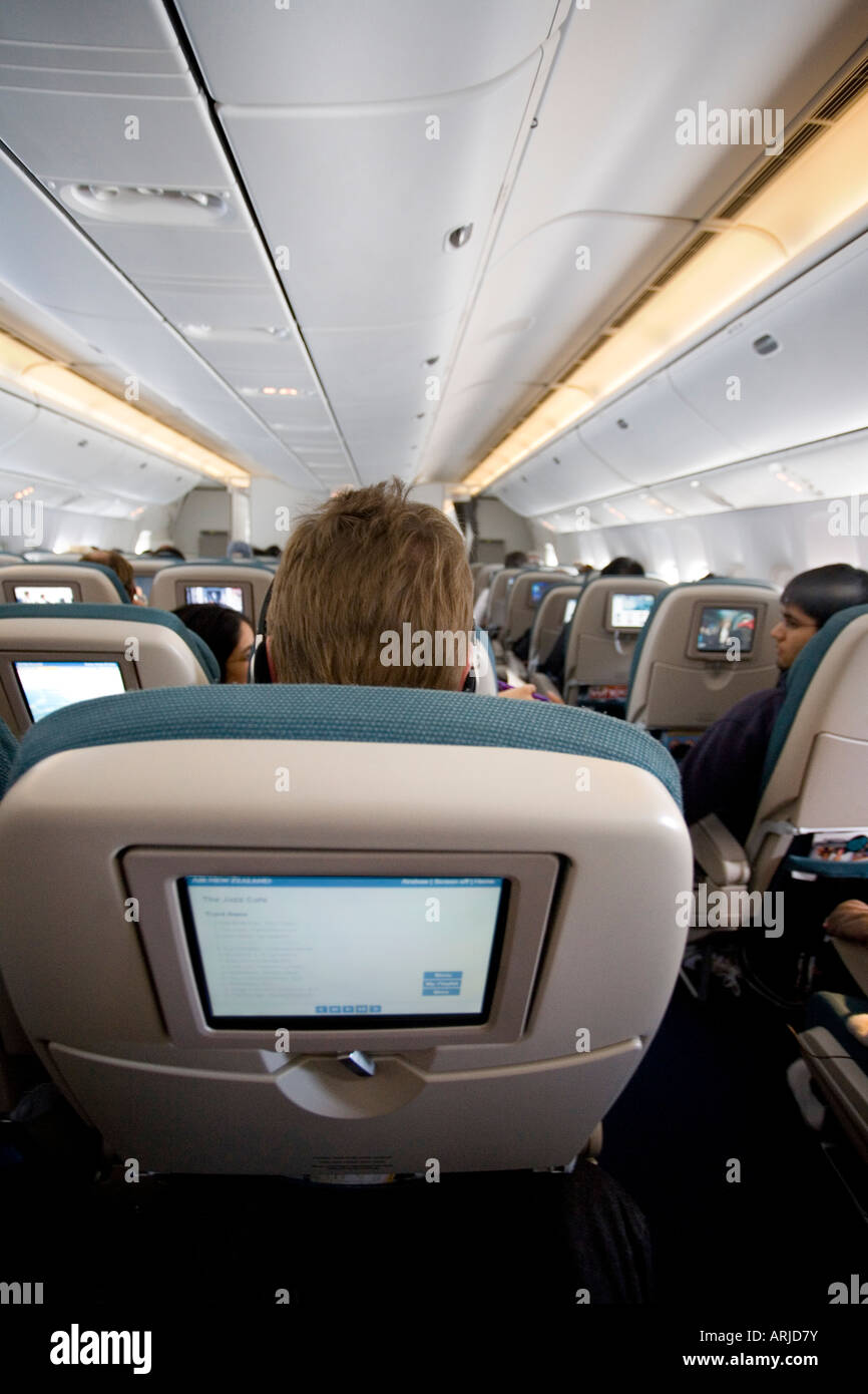 In flight entertainment hi-res stock photography and images - Alamy