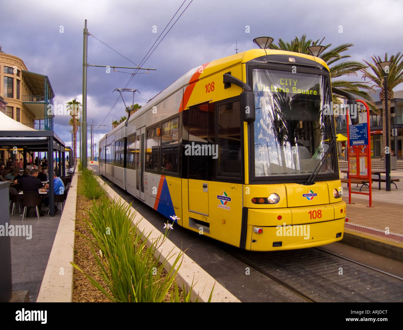Adelaide tram glenelg hi-res stock photography and images - Alamy